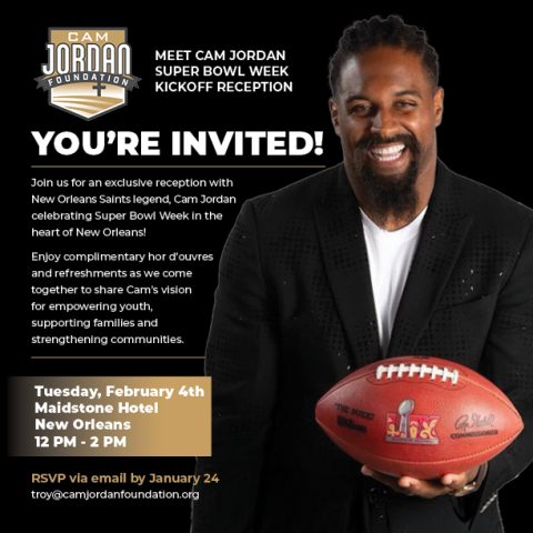 EVENT FORM – SB | Cam Jordan Foundation